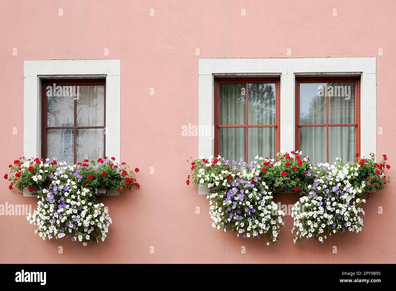 Beautiful view windows medieval hi-res stock photography and images - Alamy