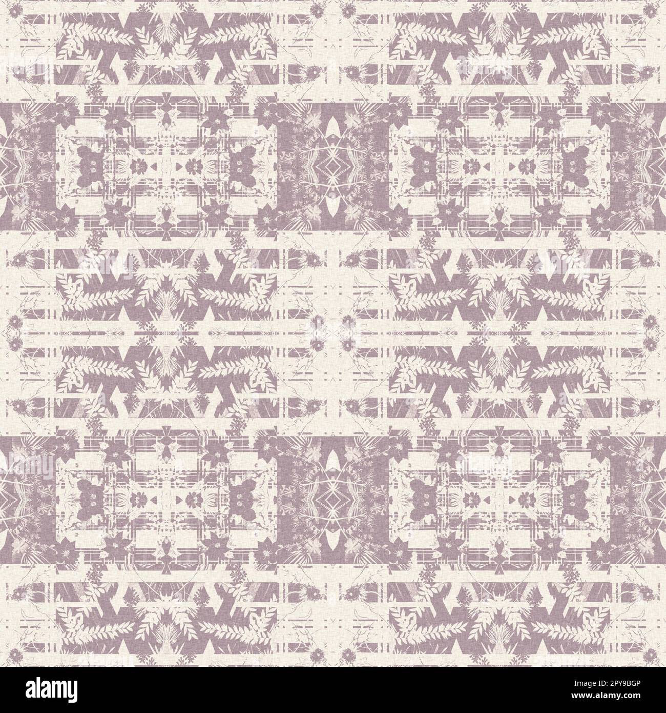 Gender neutral pink linnen seamless pattern. Unisex classy minimal ...