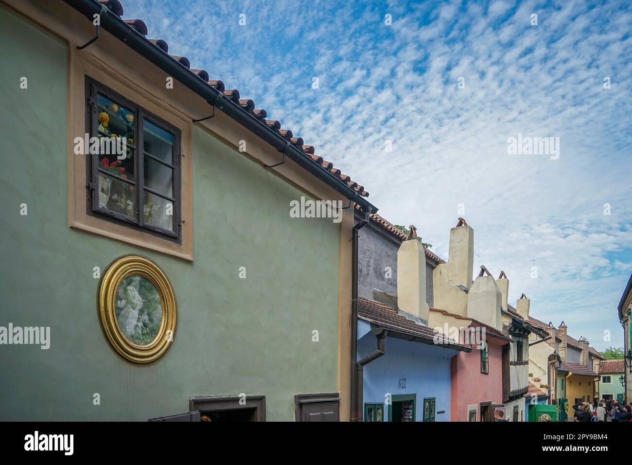 Golden Lane in Prague Stock Photo - Alamy