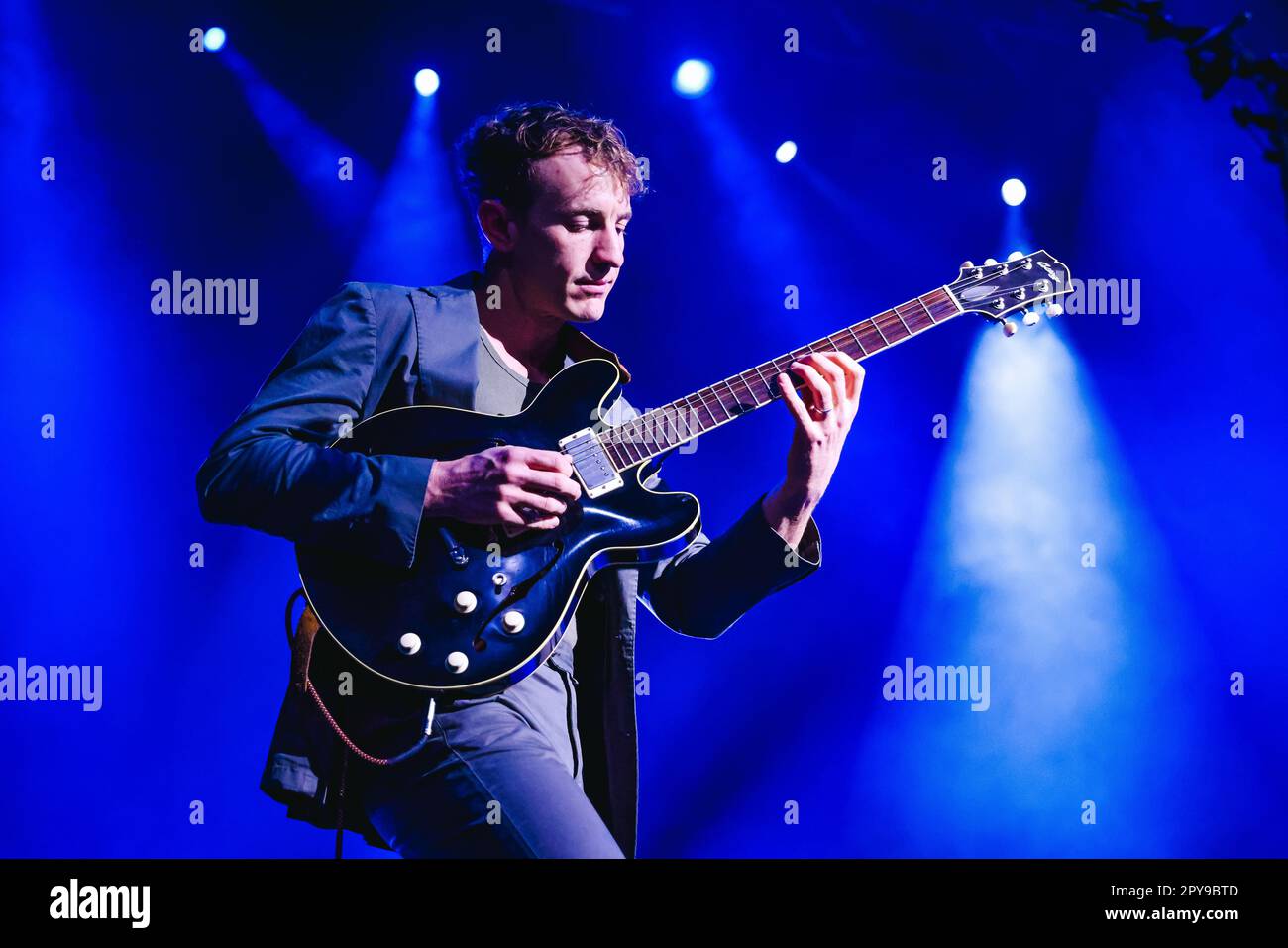 Buck Meek of Big Thief performs live at Alcatraz on April 23, 2023 in ...