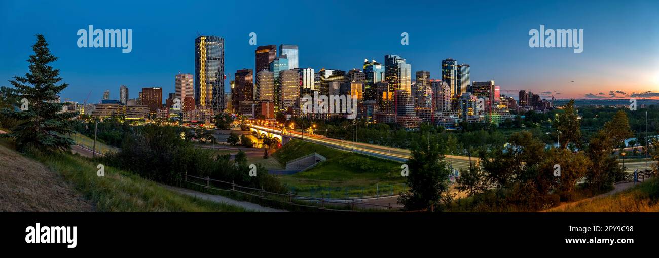 Calgary panoramic hi-res stock photography and images - Alamy