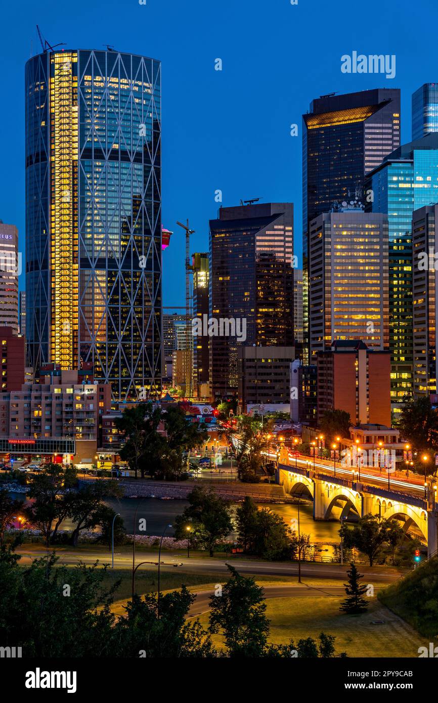 Downtown calgary alberta hi-res stock photography and images - Alamy