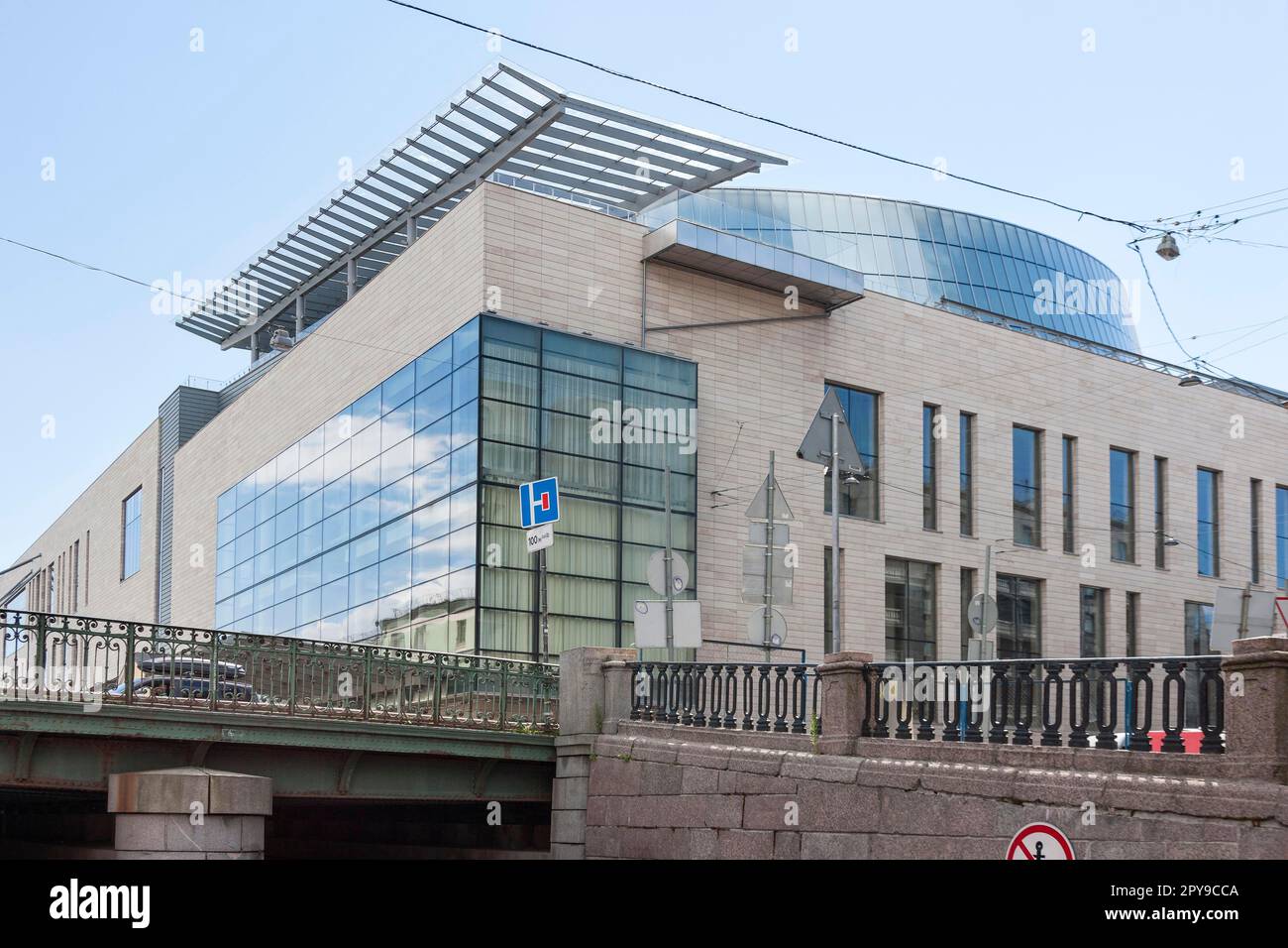 New building, Mariinsky Theatre, St. Petersburg, Russia Stock Photo - Alamy