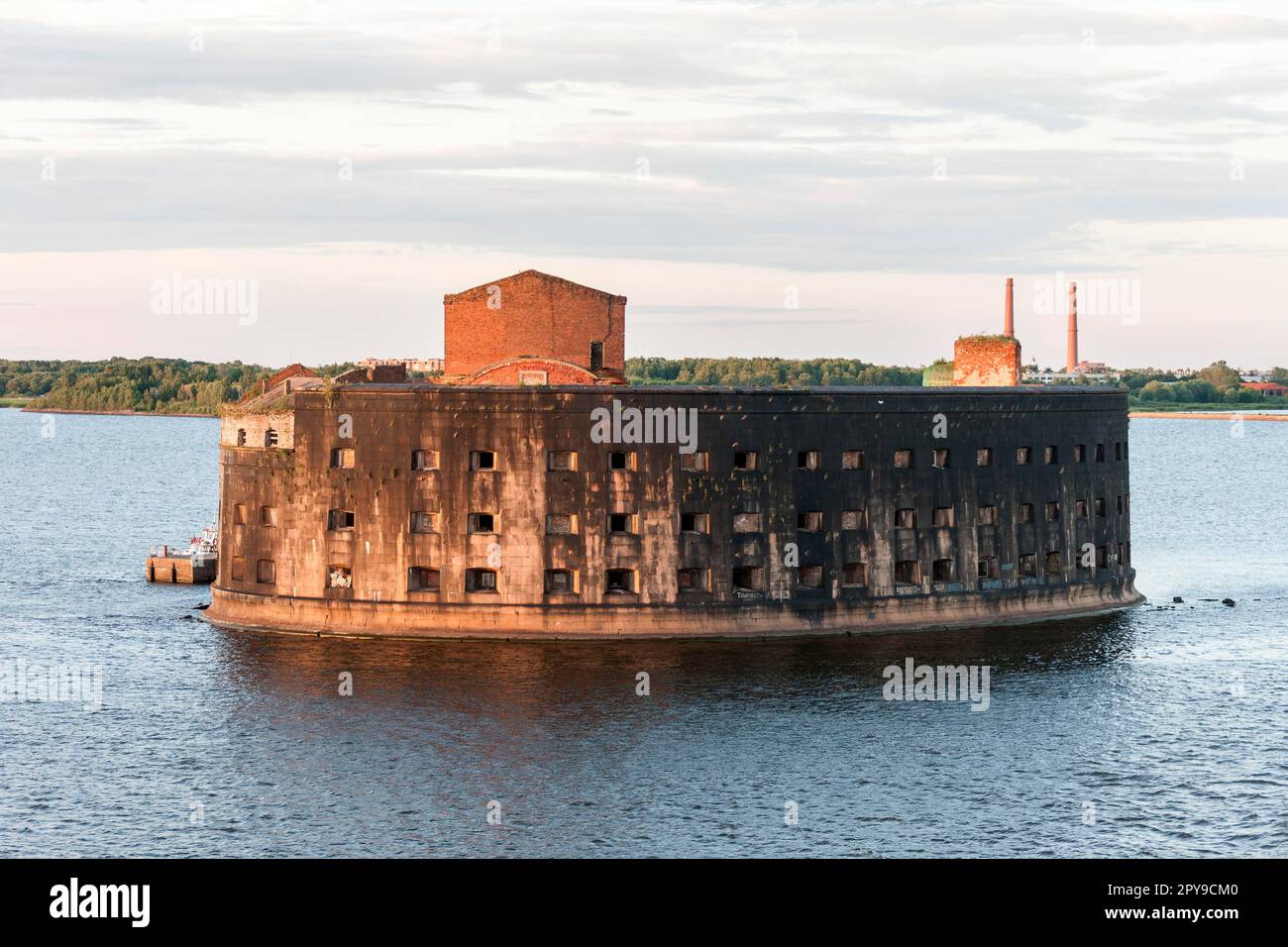Fort Alexander, Kronstadt, Russia Stock Photo - Alamy
