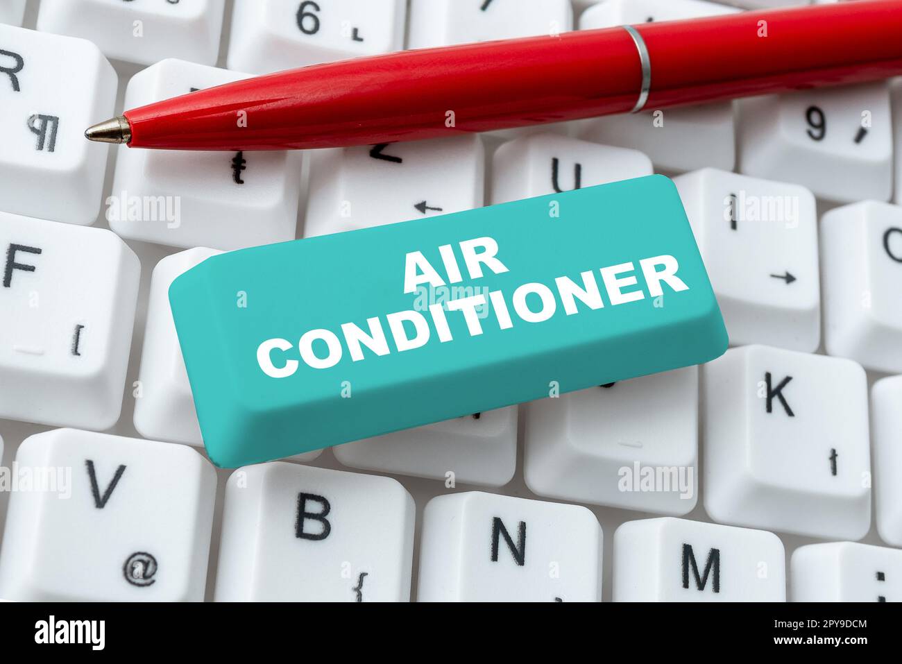 Writing displaying text Air Conditioner. Business idea apparatus for ...