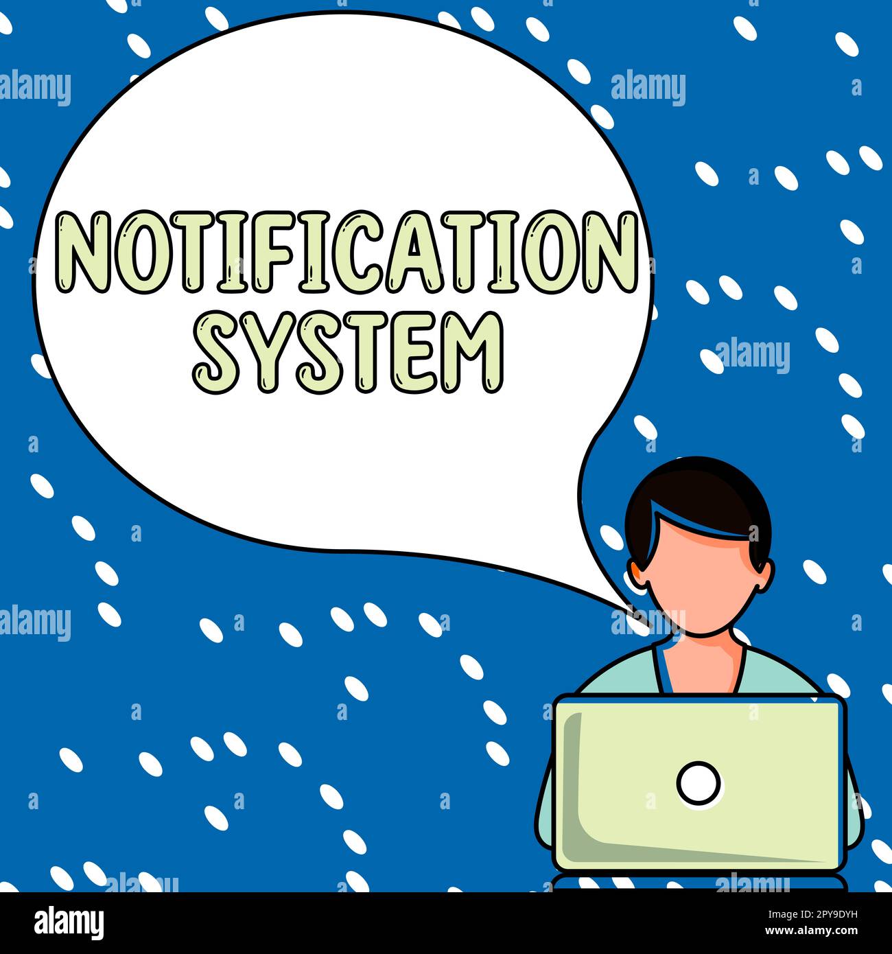 Conceptual caption Notification System. Business concept Do not forget ...