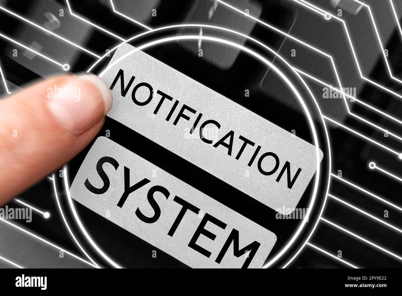 Inspiration showing sign Notification System. Business idea Do not ...