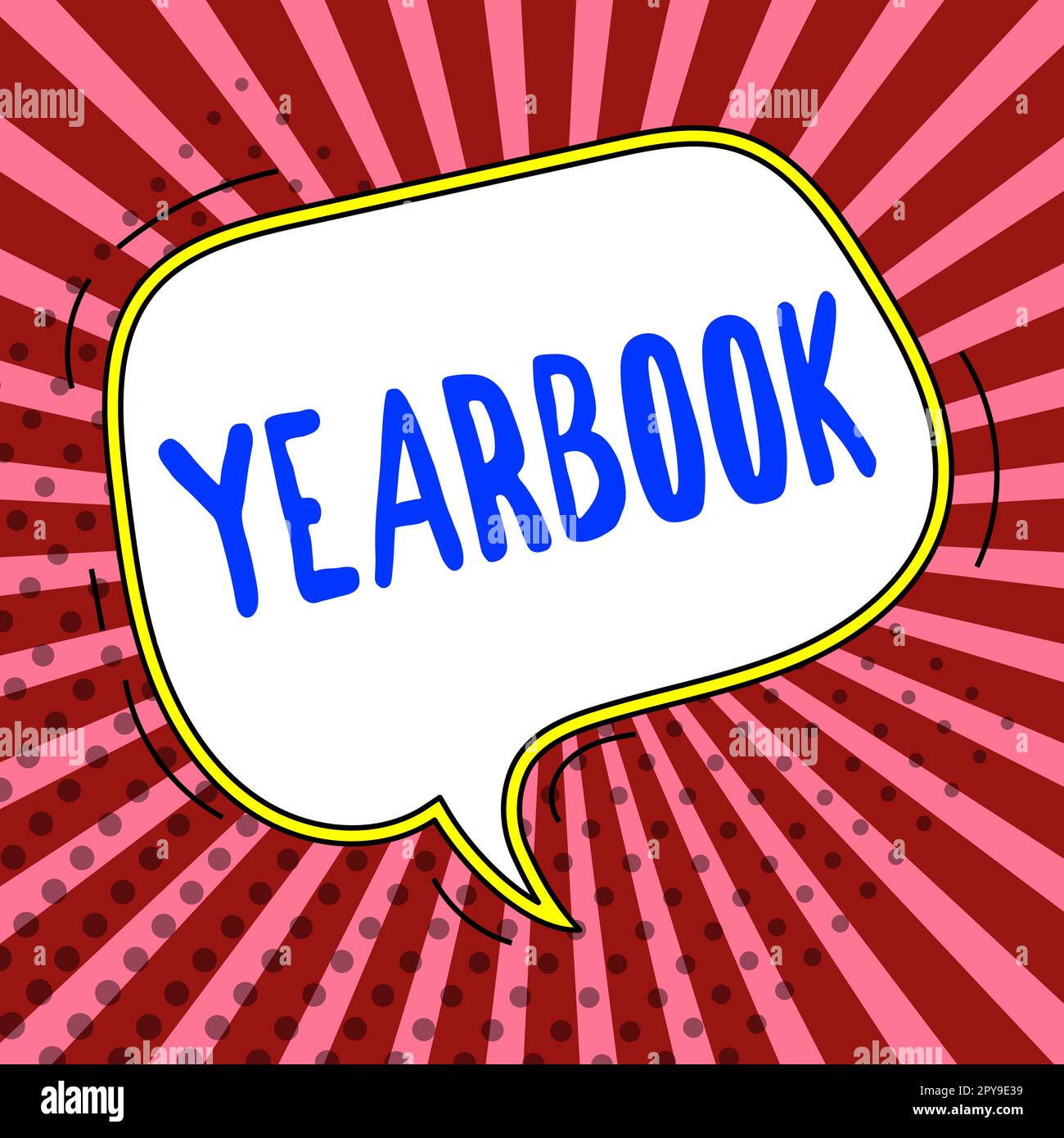 Conceptual caption Yearbook. Word for publication compiled by ...