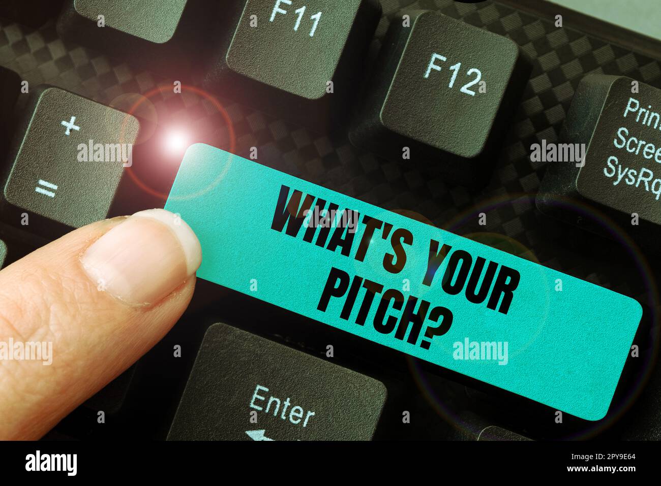 Handwriting text What's Your Pitch. Internet Concept make a determined ...