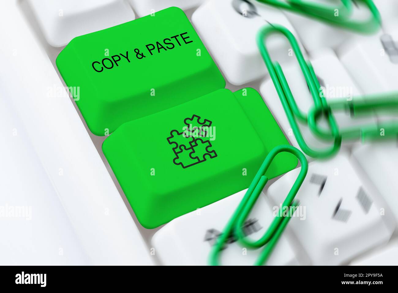 Text sign showing Copy Paste. Word Written on an imitation, transcript ...