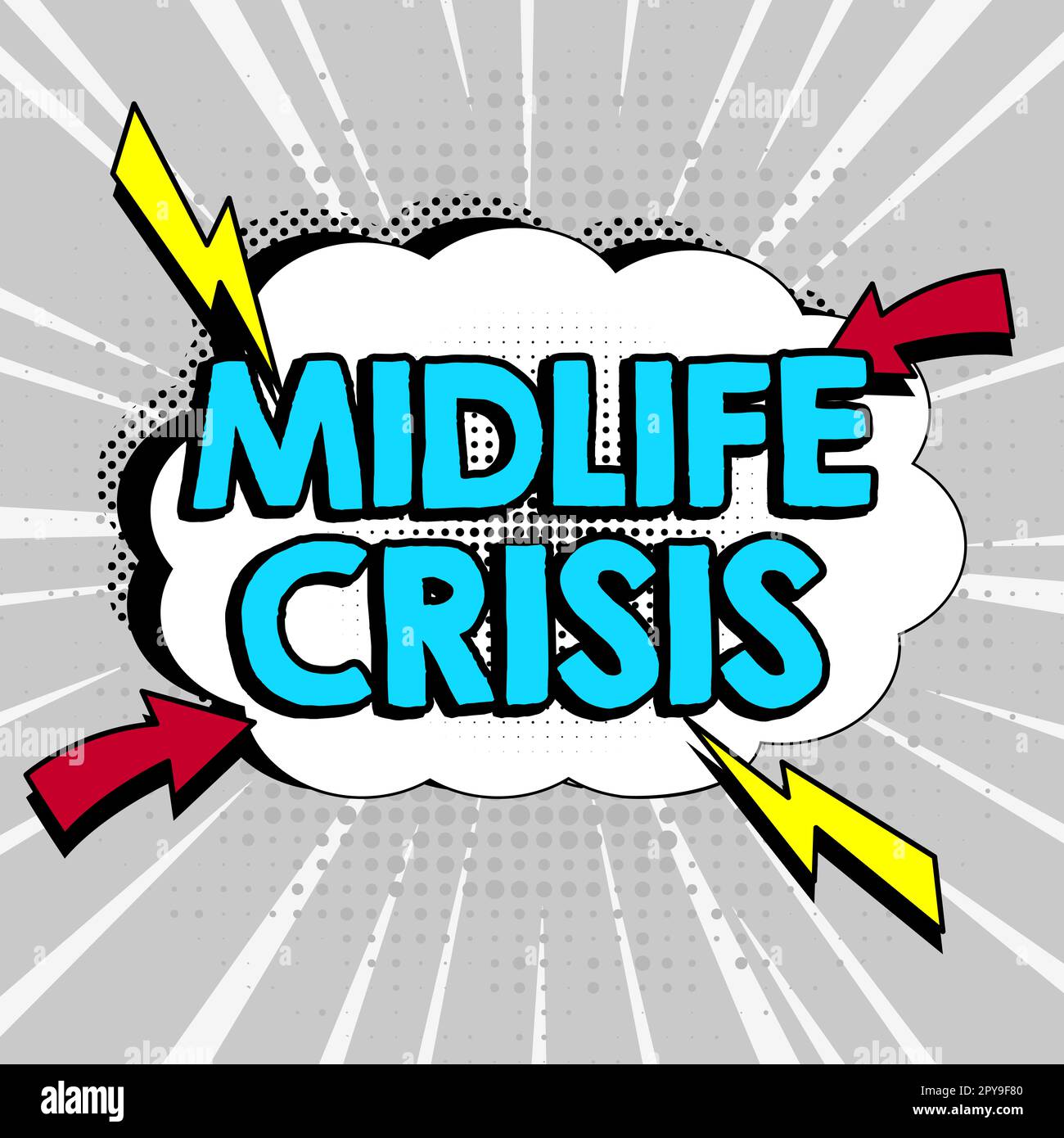 Text caption presenting Midlife Crisis. Concept meaning Software ... Text caption presenting Midlife Crisis. Concept meaning Software ...