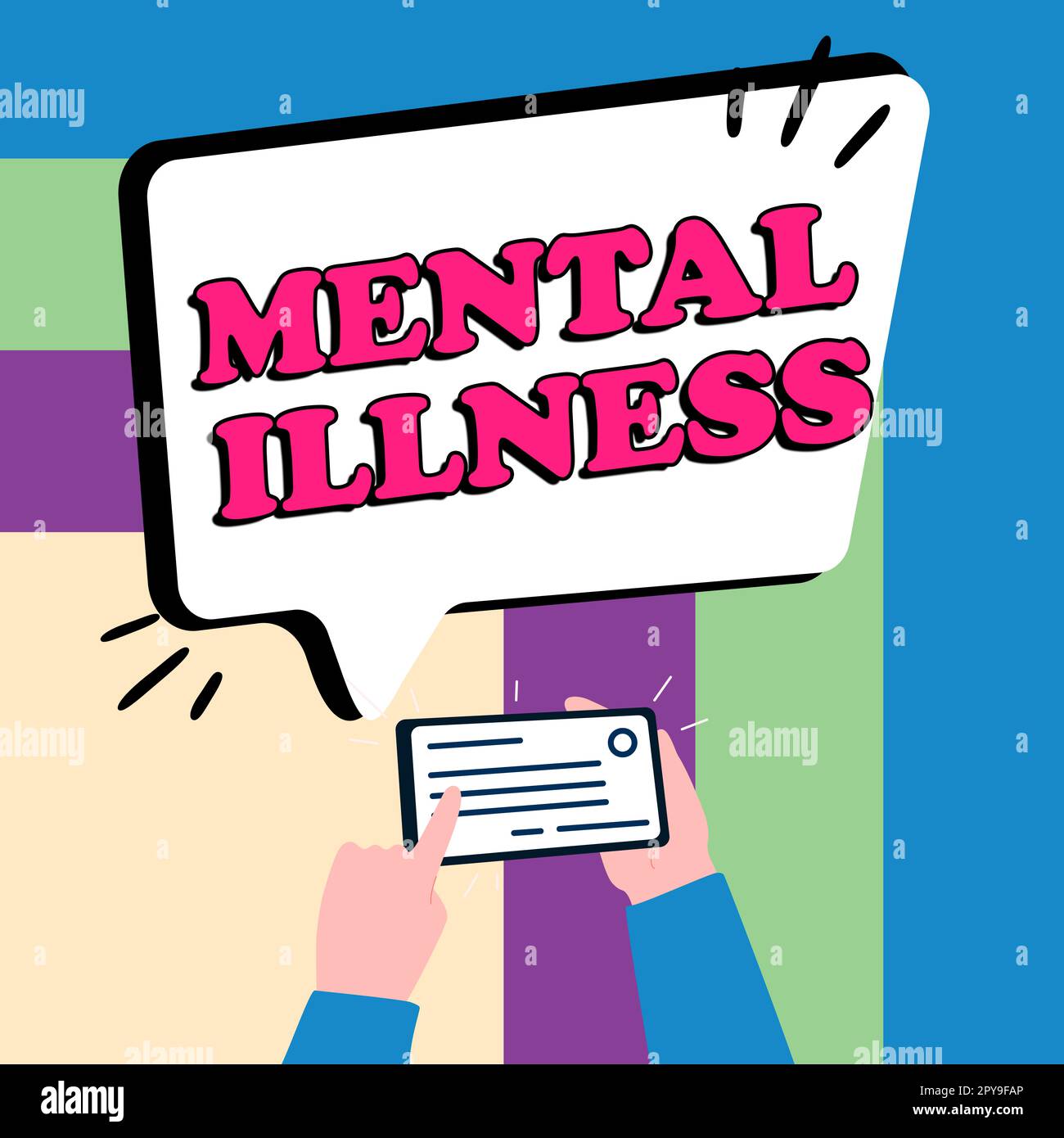 Inspiration showing sign Mental Illness. Word for person condition ...