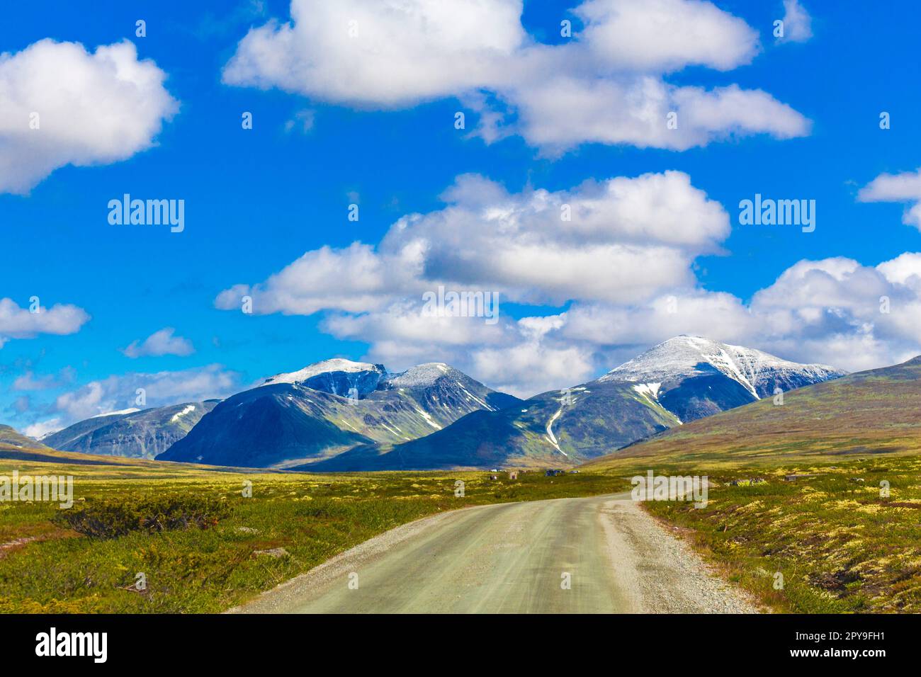 Beautiful mountain and landscape nature panorama Rondane National Park ...