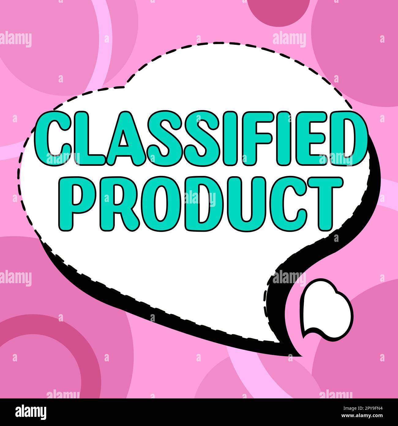 Sign displaying Classified Product. Business overview Sensitive Data ...