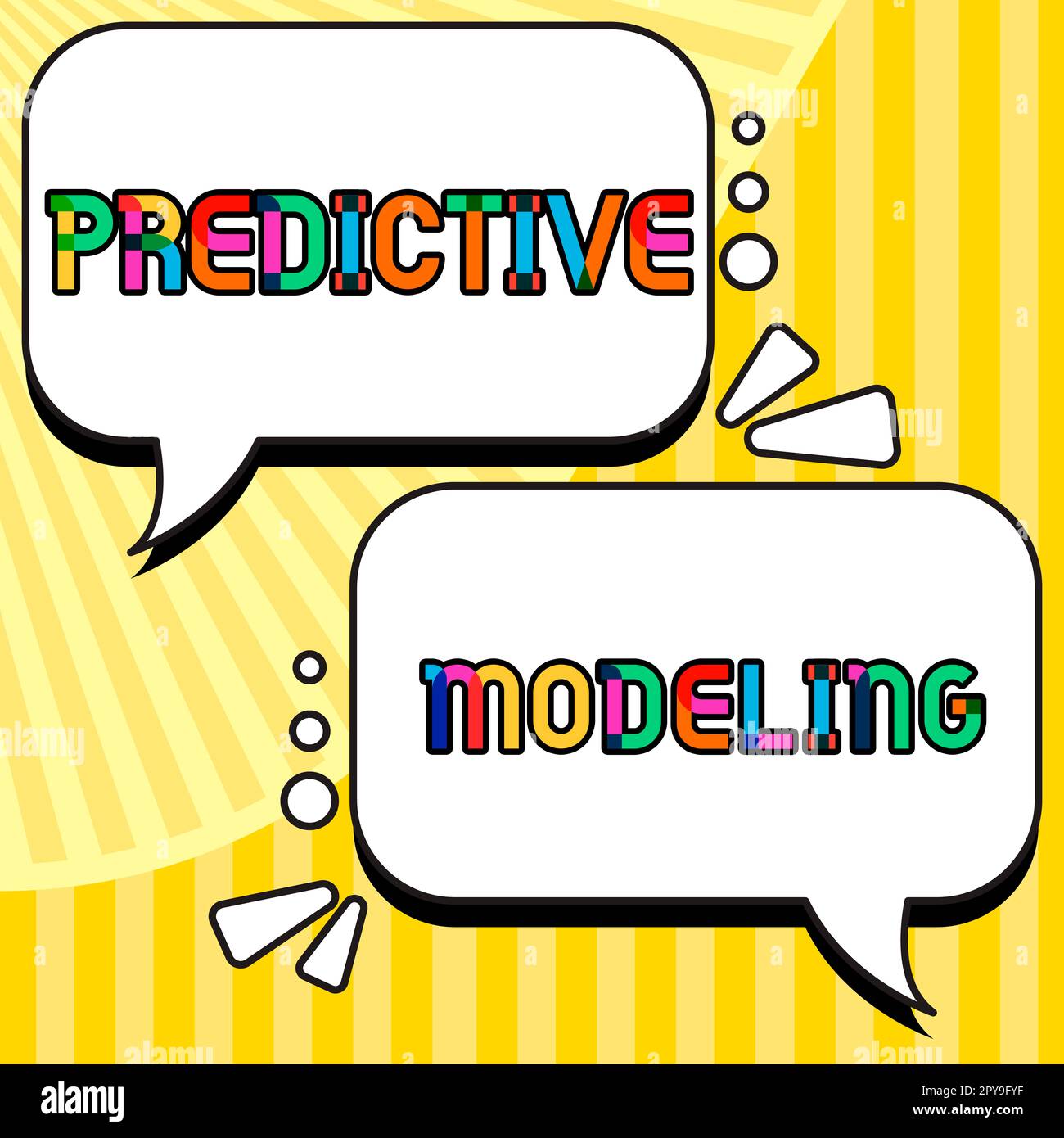 Writing displaying text Predictive Modeling. Conceptual photo maintenance strategy driven by ...