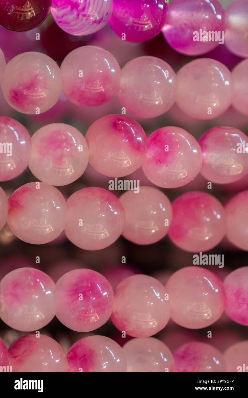 Colorful beads of various color Stock Photo - Alamy