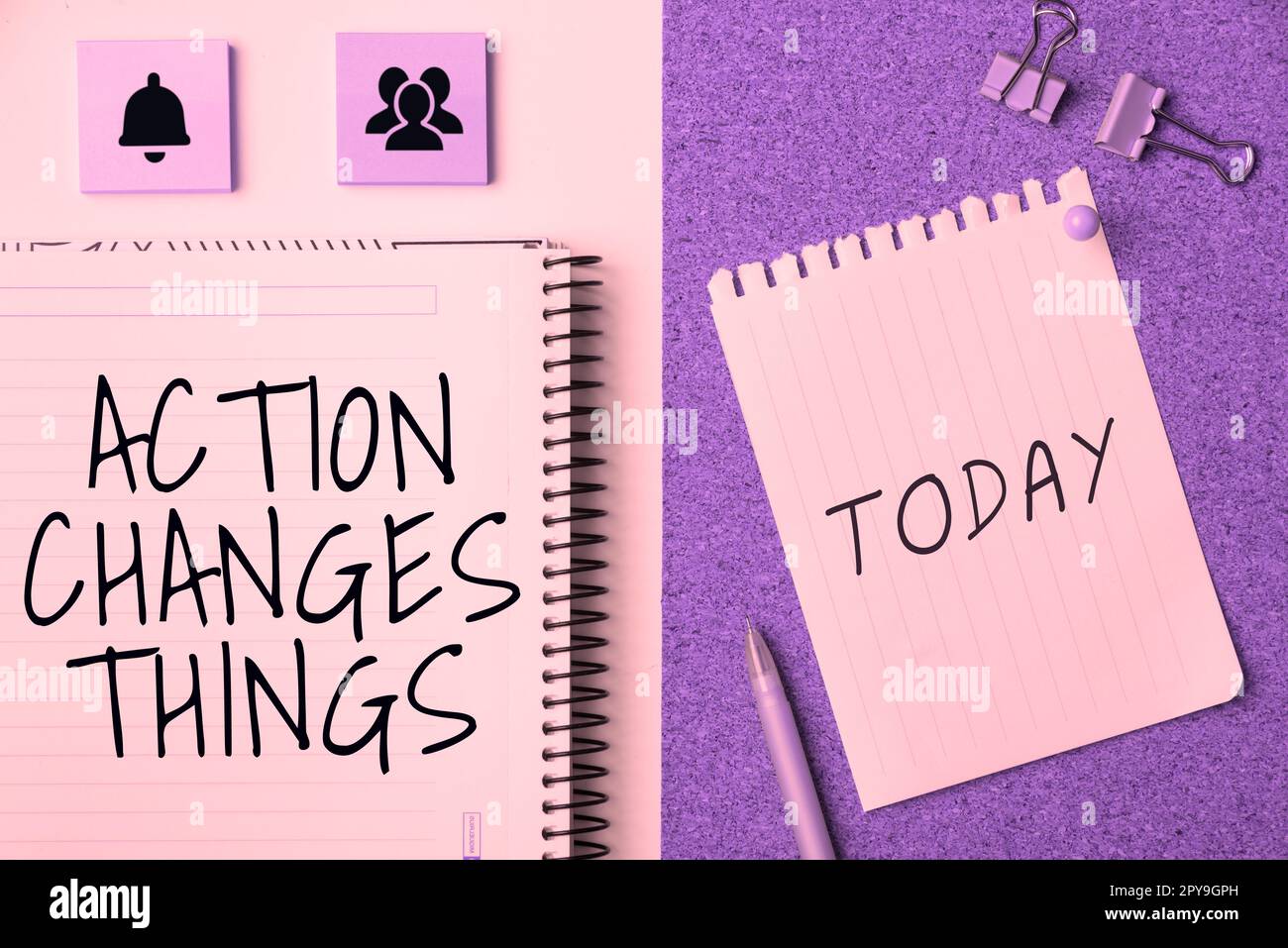 Sign displaying Action Changes Things. Word Written on doing something ... Sign displaying Action Changes Things. Word Written on doing something ...