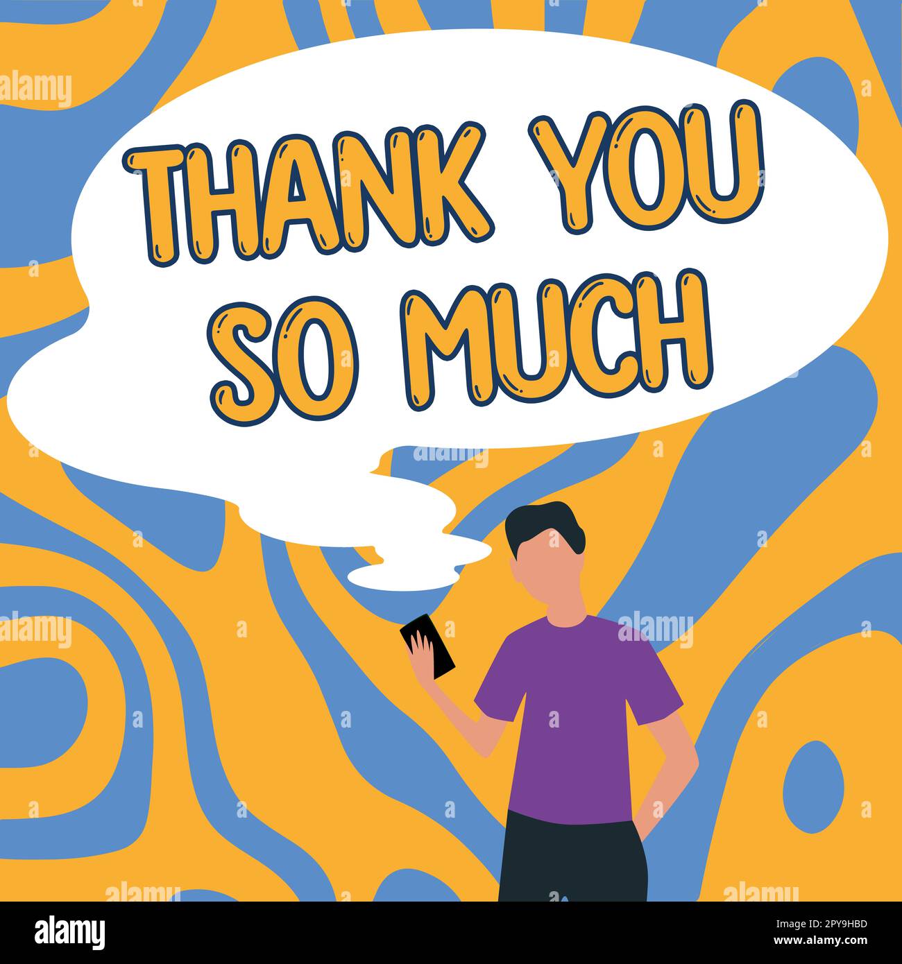 Text showing inspiration Thank You So Much. Conceptual photo Expression of Gratitude Greetings ...