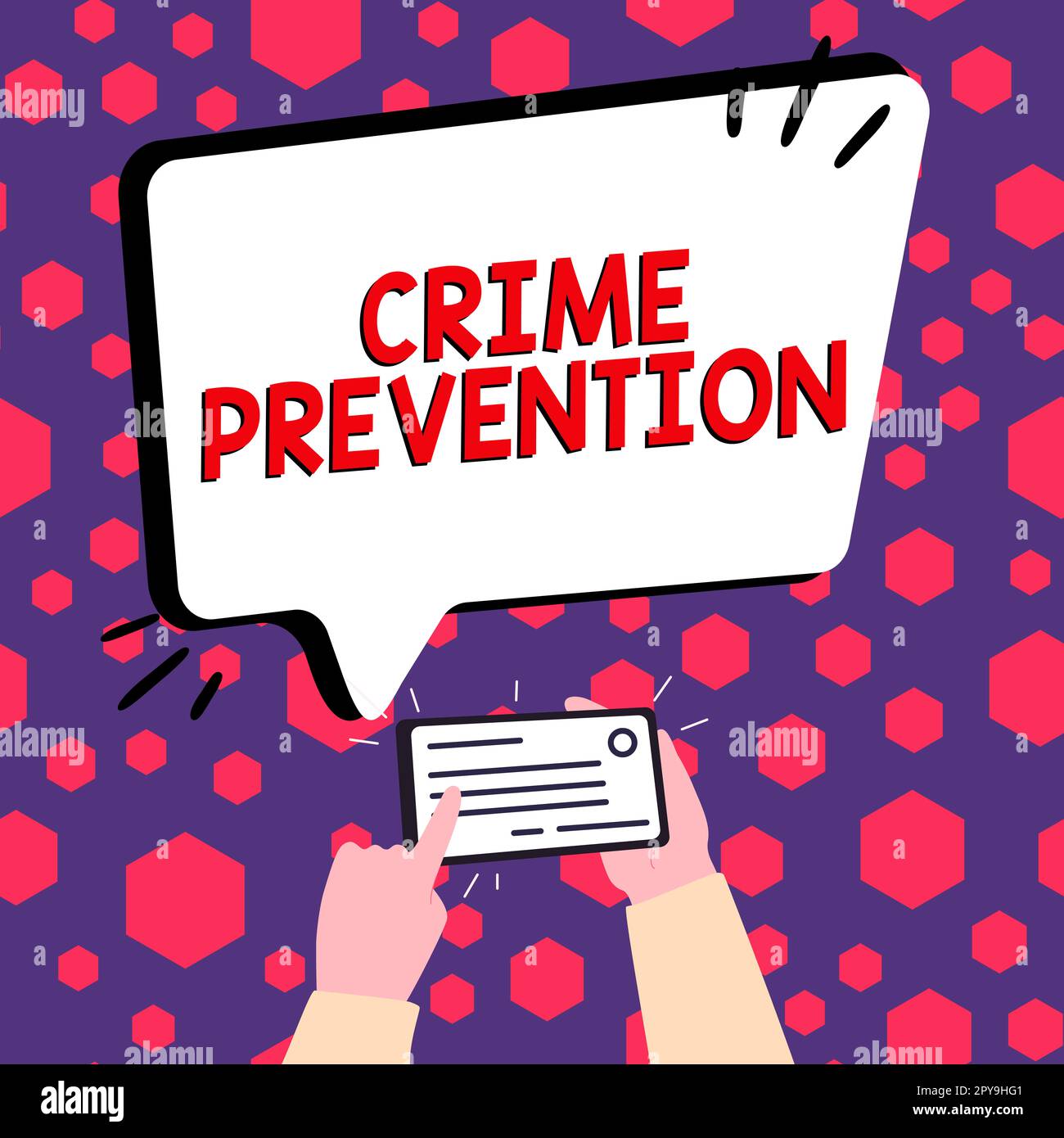 Crime Prevention Clipart