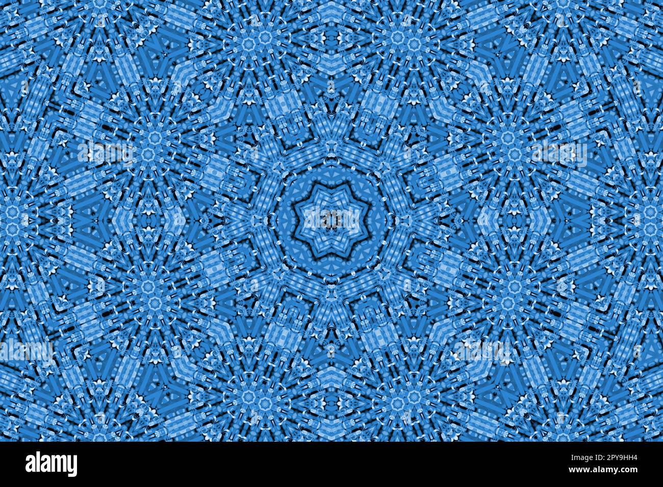 Background with abstract blue pattern Stock Photo - Alamy