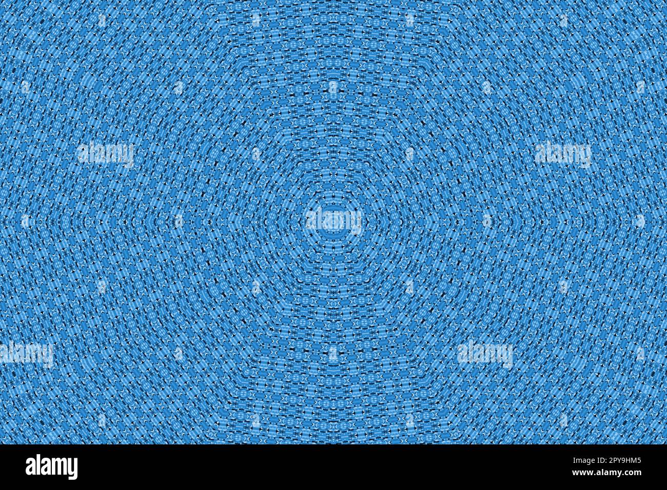 Background with abstract blue radial pattern Stock Photo - Alamy