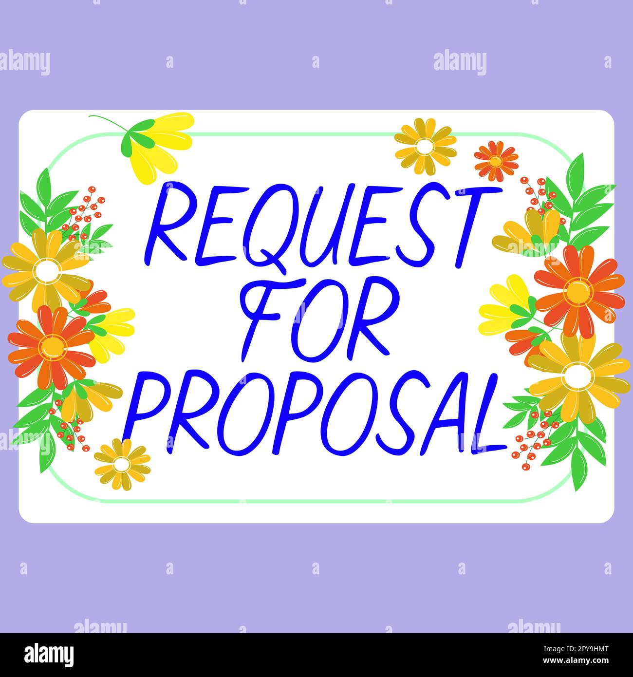 Hand writing sign Request For Proposal. Word for document contains ...