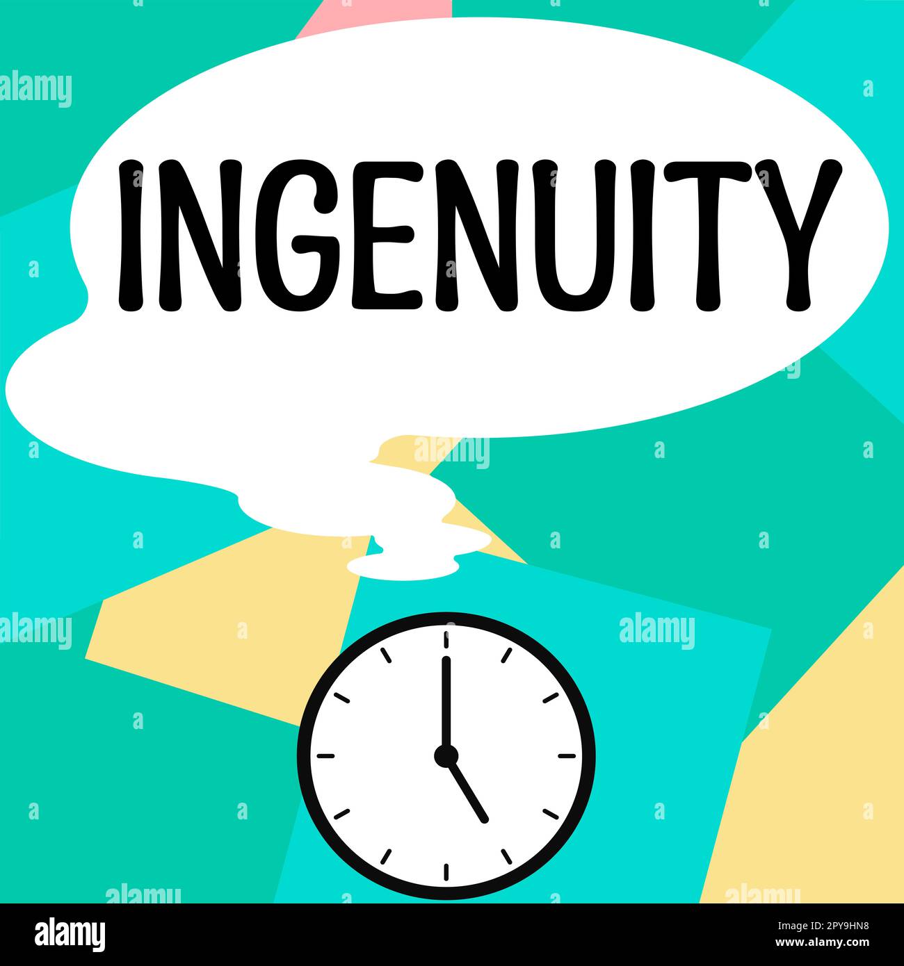 Handwriting text Ingenuity. Conceptual photo the quality of being ...