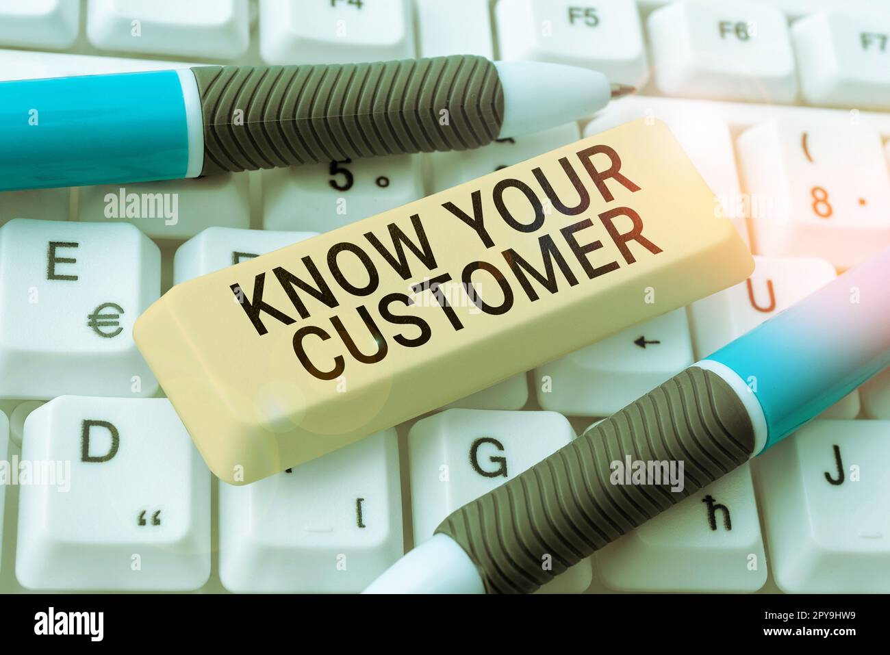 Text sign showing Know Your Customer. Word Written on Marketing ...