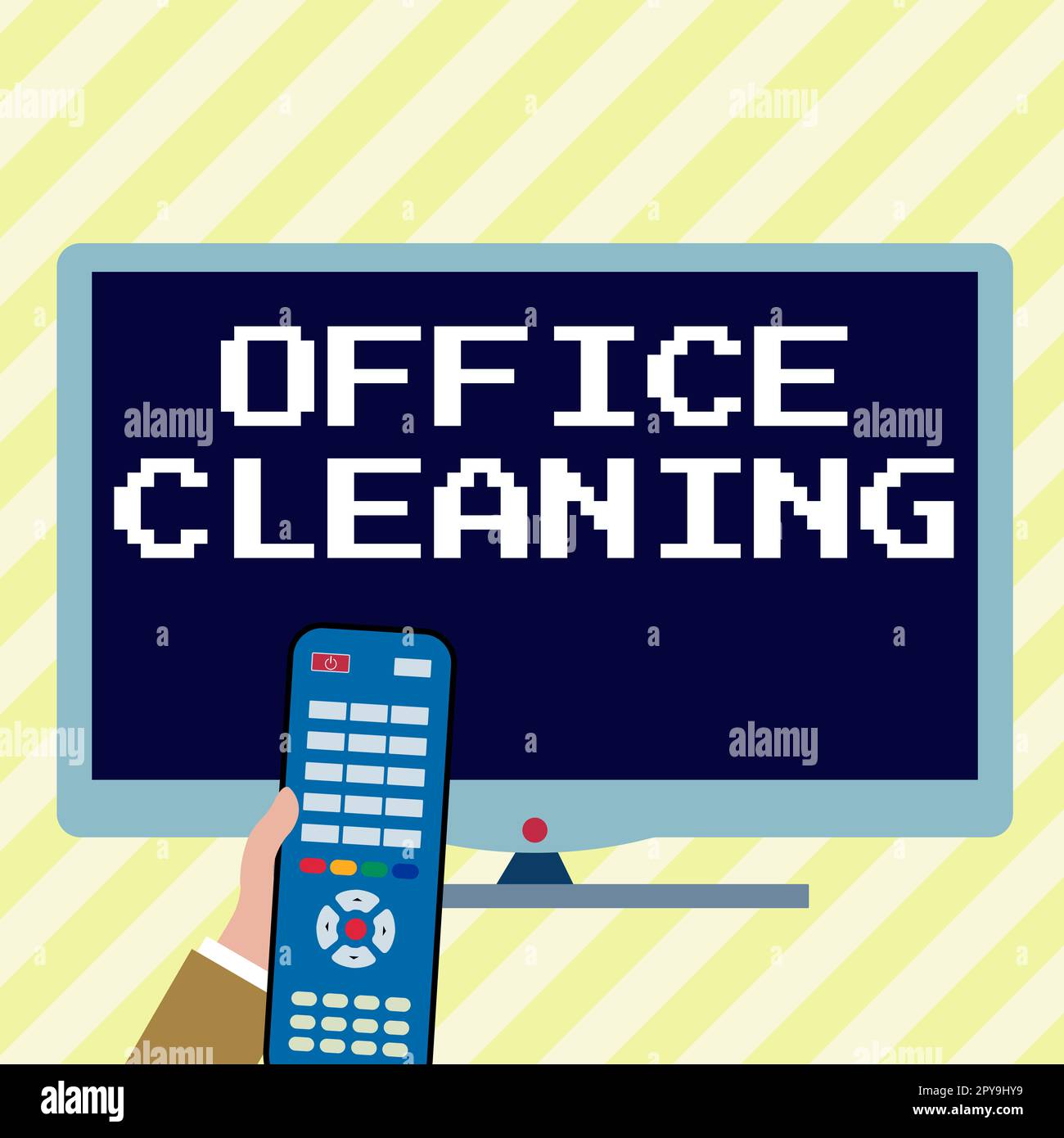 Text showing inspiration Office Cleaning. Business showcase the action ...