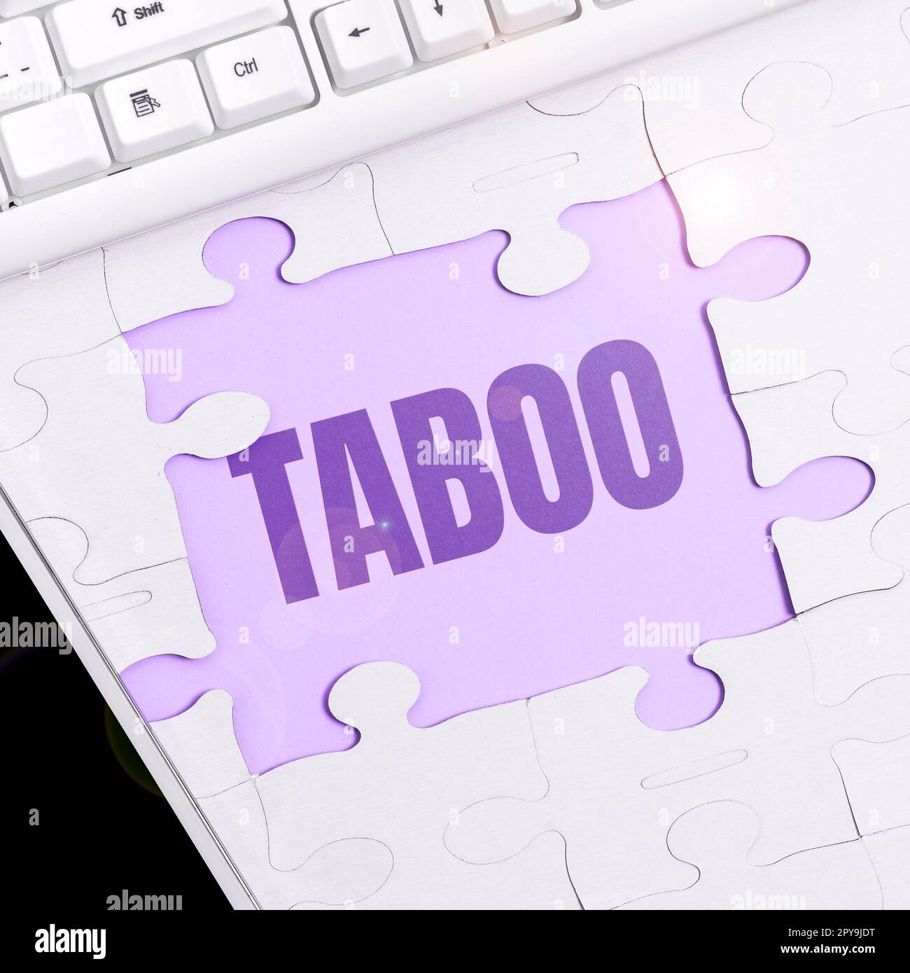 Text sign showing Taboo. Business showcase a social or religious custom ...