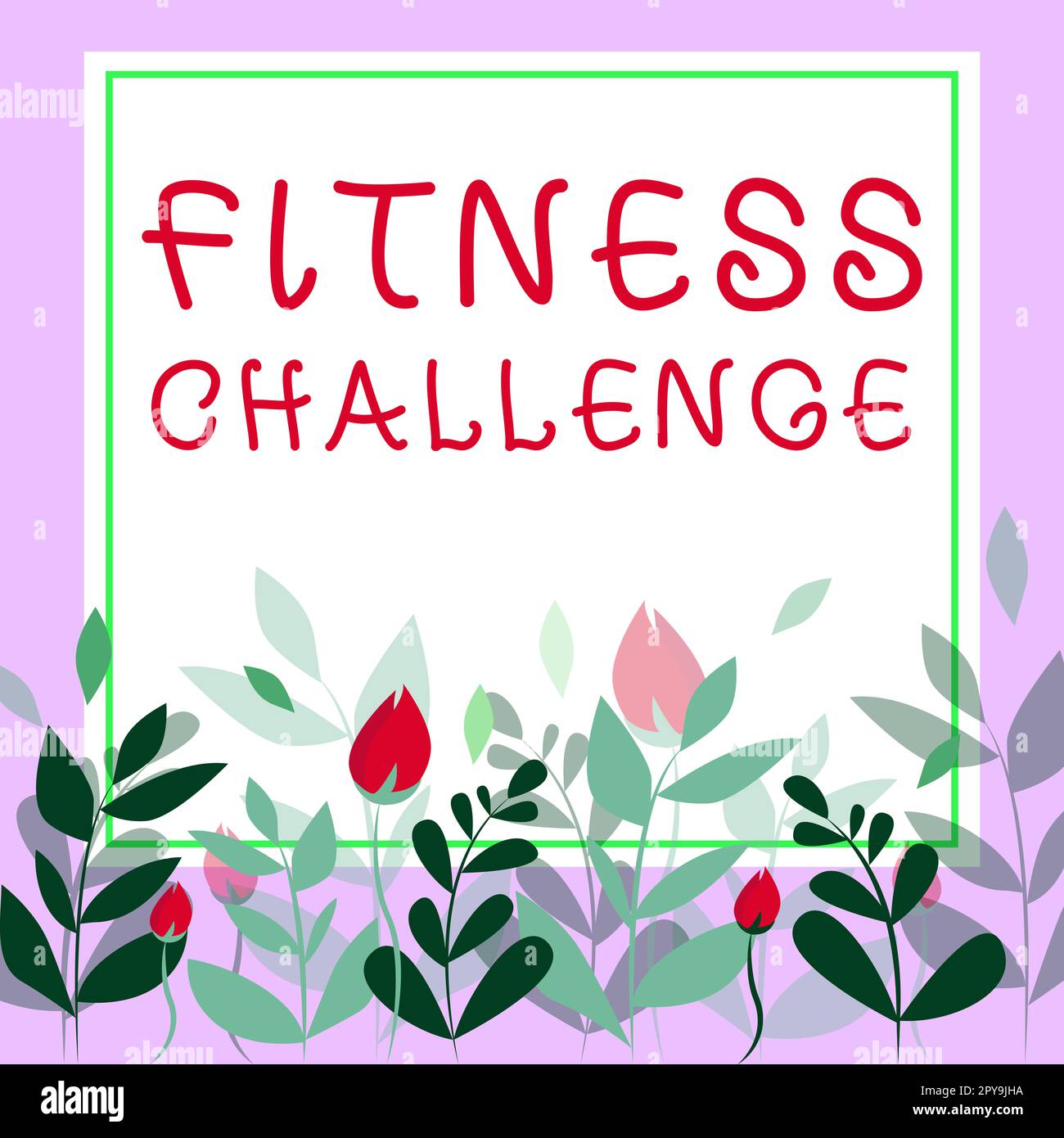 Hand writing sign Fitness Challenge. Internet Concept condition of ...