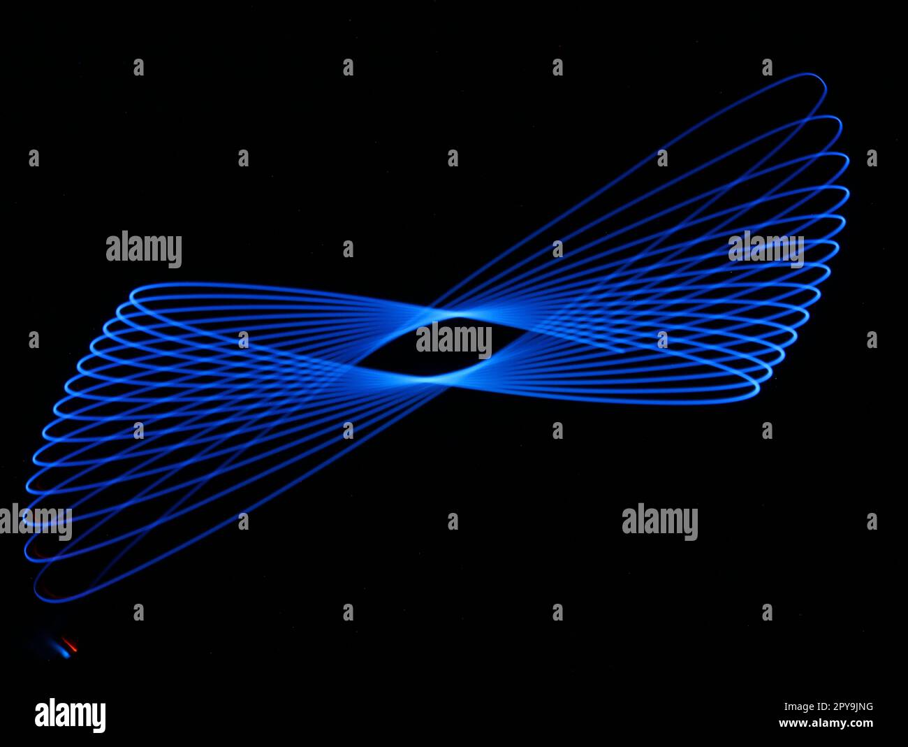 amazing led laser light beam color rapid figures Stock Photo - Alamy