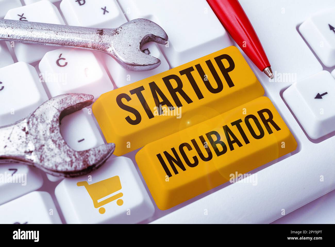 Sign displaying Startup Incubator. Word for Concept that can be used ...