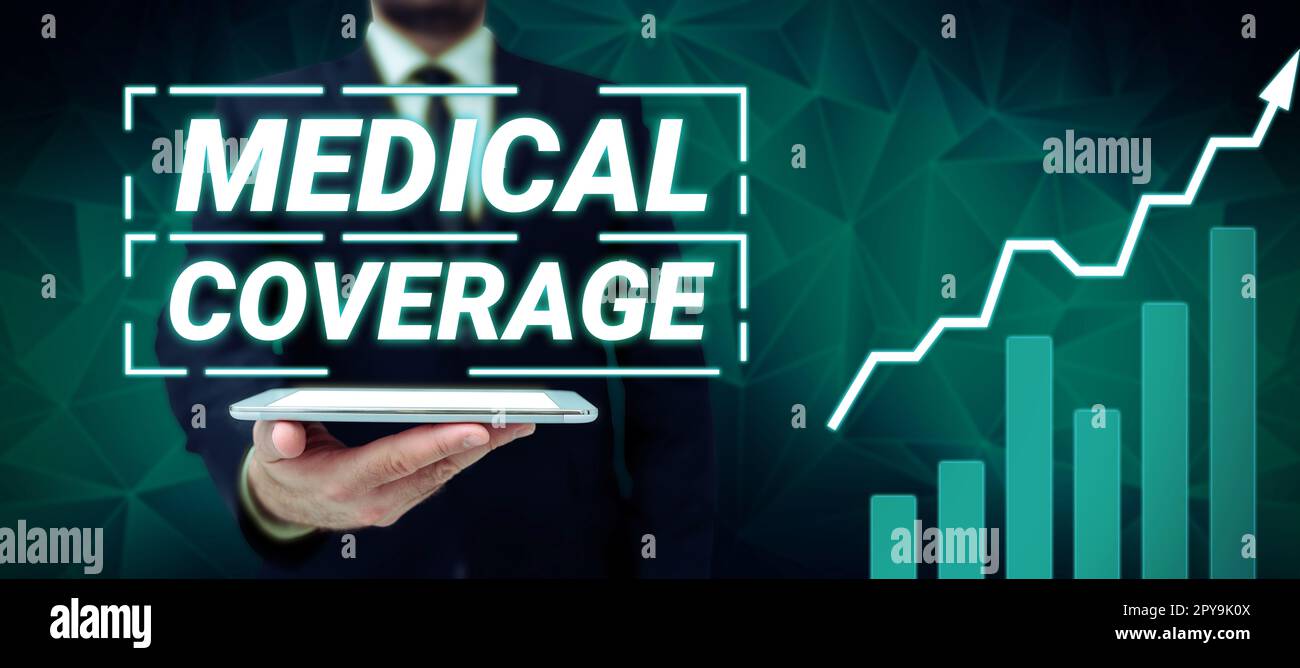 Text showing inspiration Medical Coverage. Business approach inclusion ...