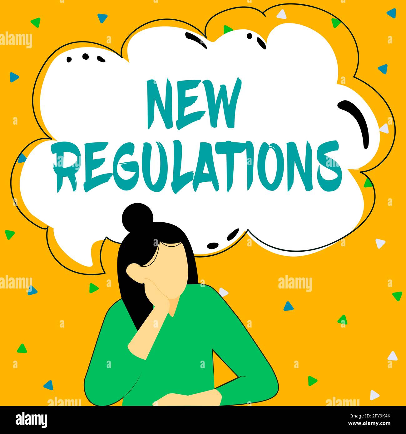 Text showing inspiration New Regulations. Business concept Regulation ...