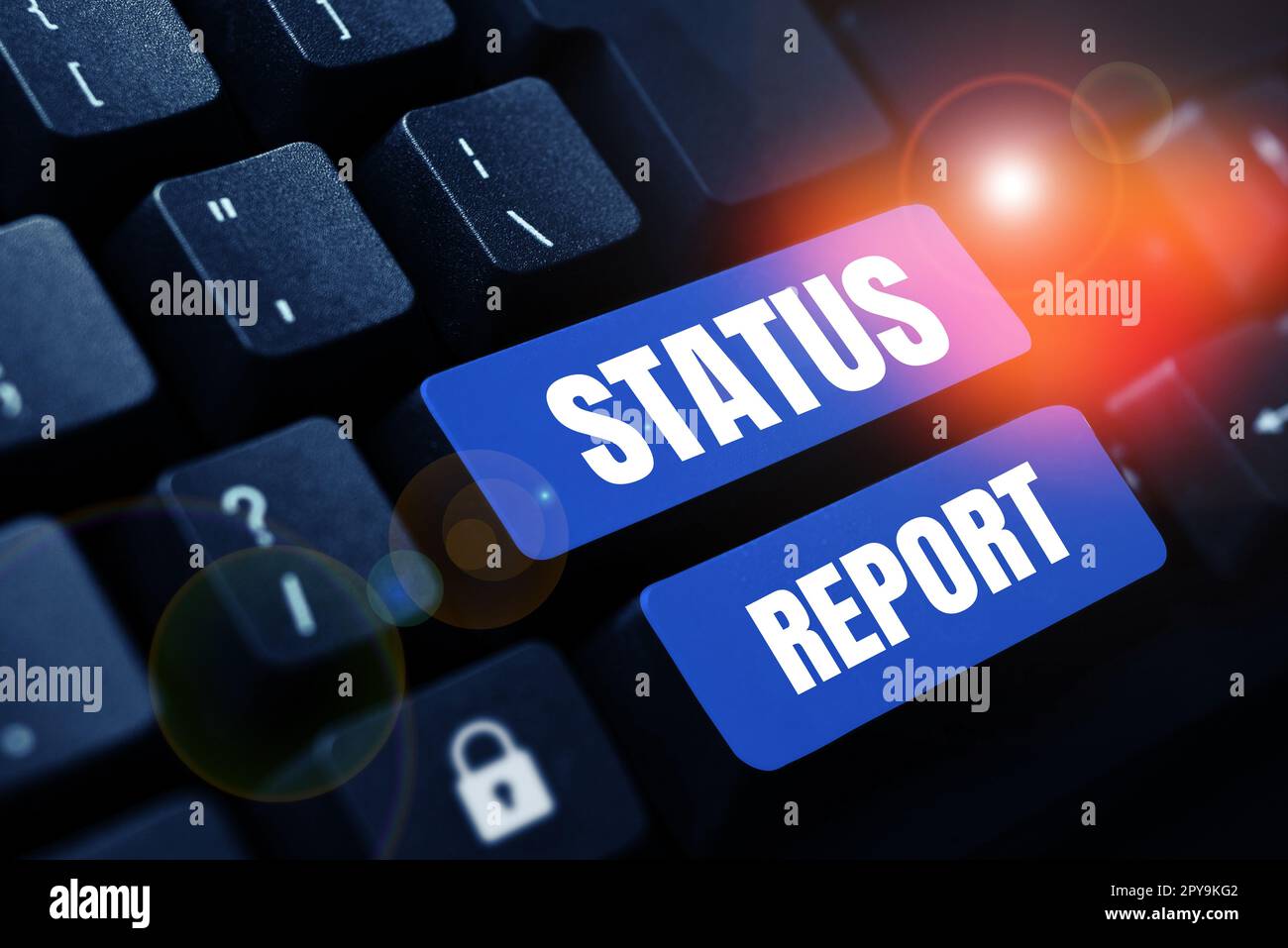 Text Caption Presenting Status Report Business Approach Update Summary