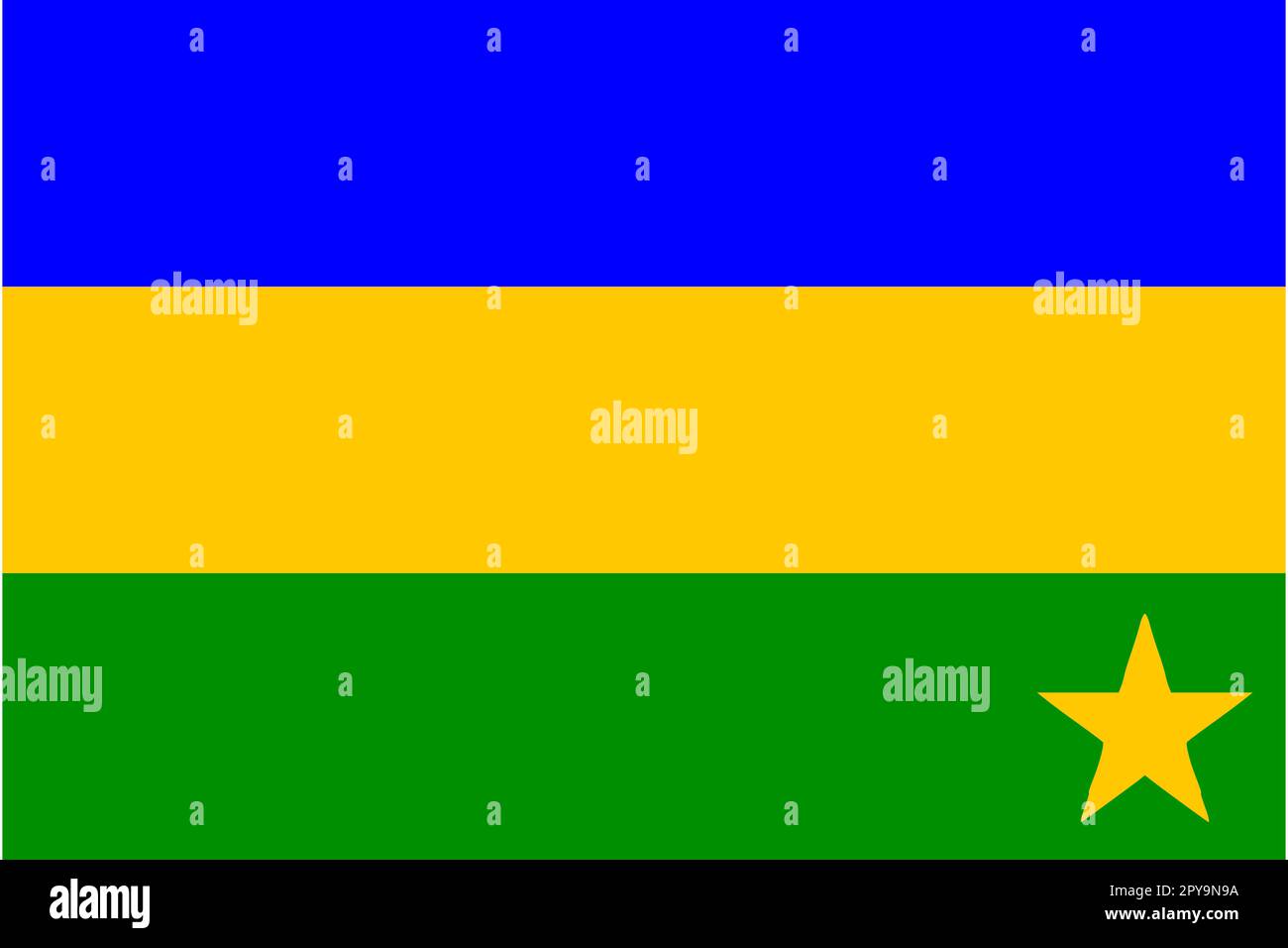 flag of Nilo Saharan peoples Kanuri people. flag representing ethnic ...