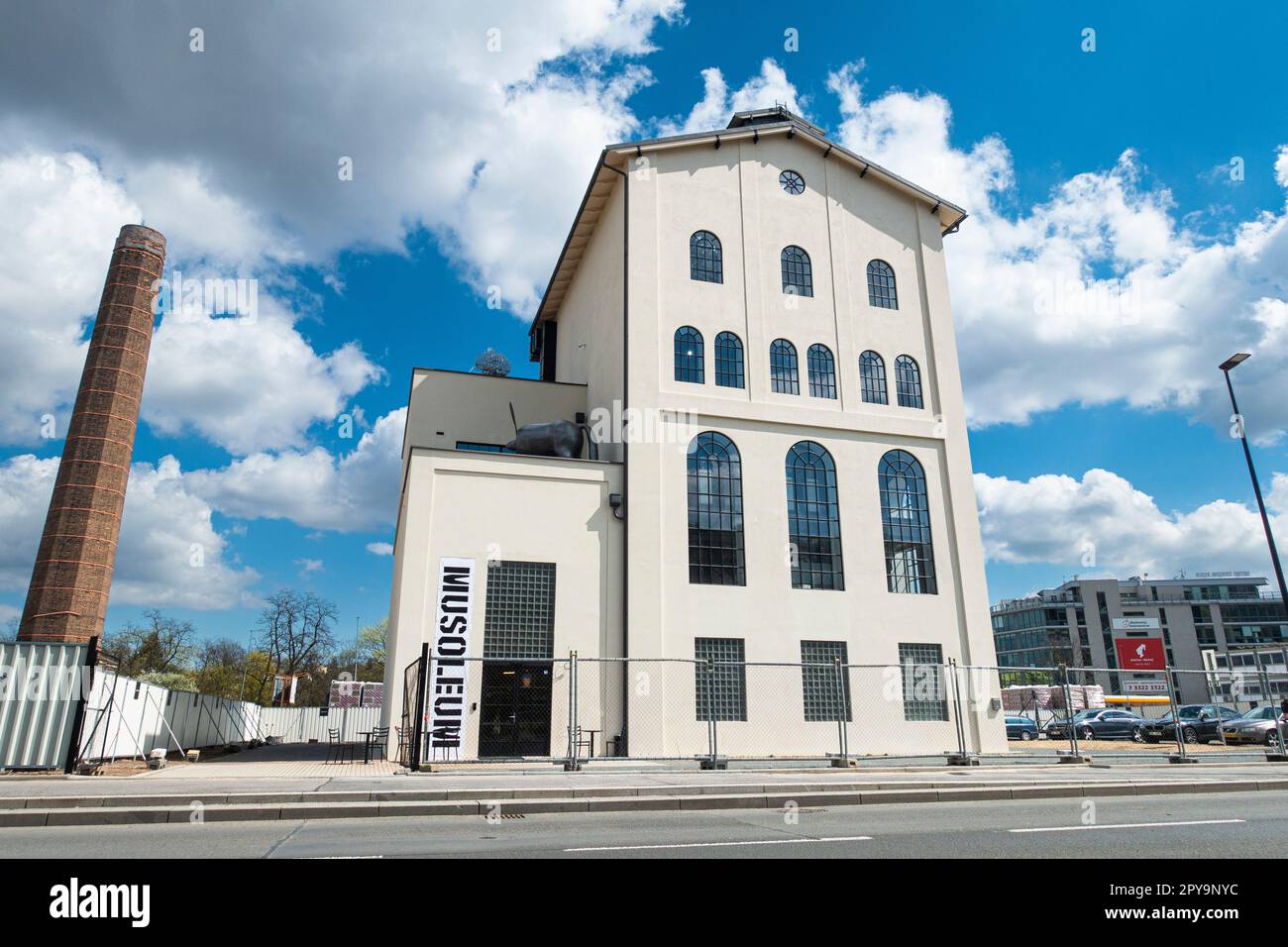 The sculptor David Cerny, known for his provocative works and more ...