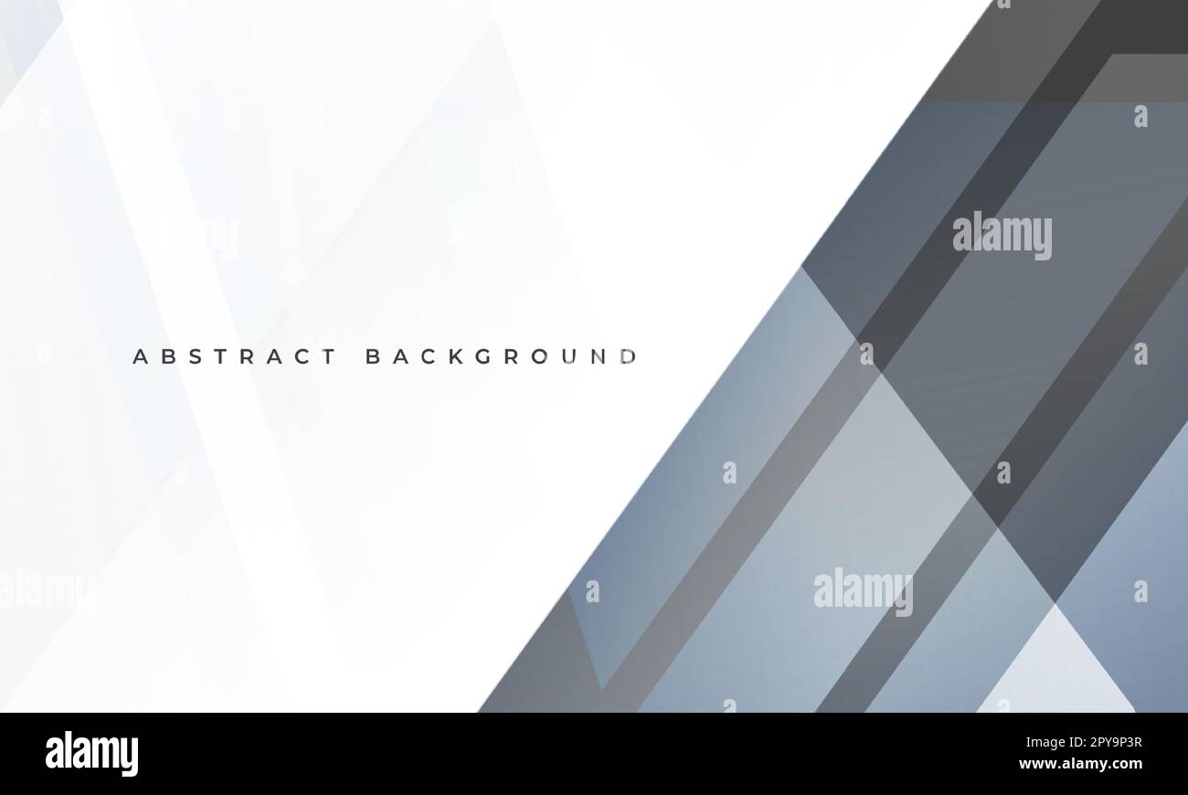 White and grey geometric abstract background. White abstract modern ...