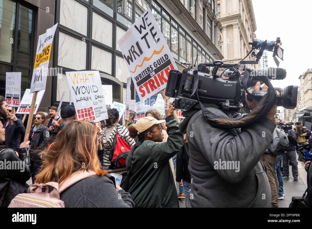 Press coverage is high for the Writers Guild of America's strike, 2023 ... Press coverage is high for the Writers Guild of America's strike, 2023 ...