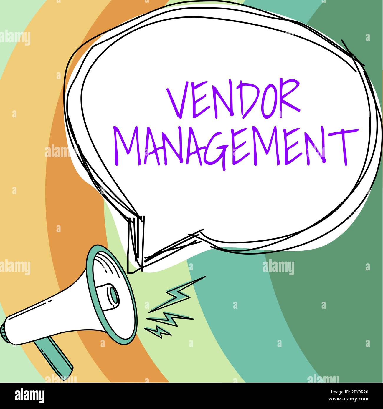Conceptual display Vendor Management. Internet Concept activities ...