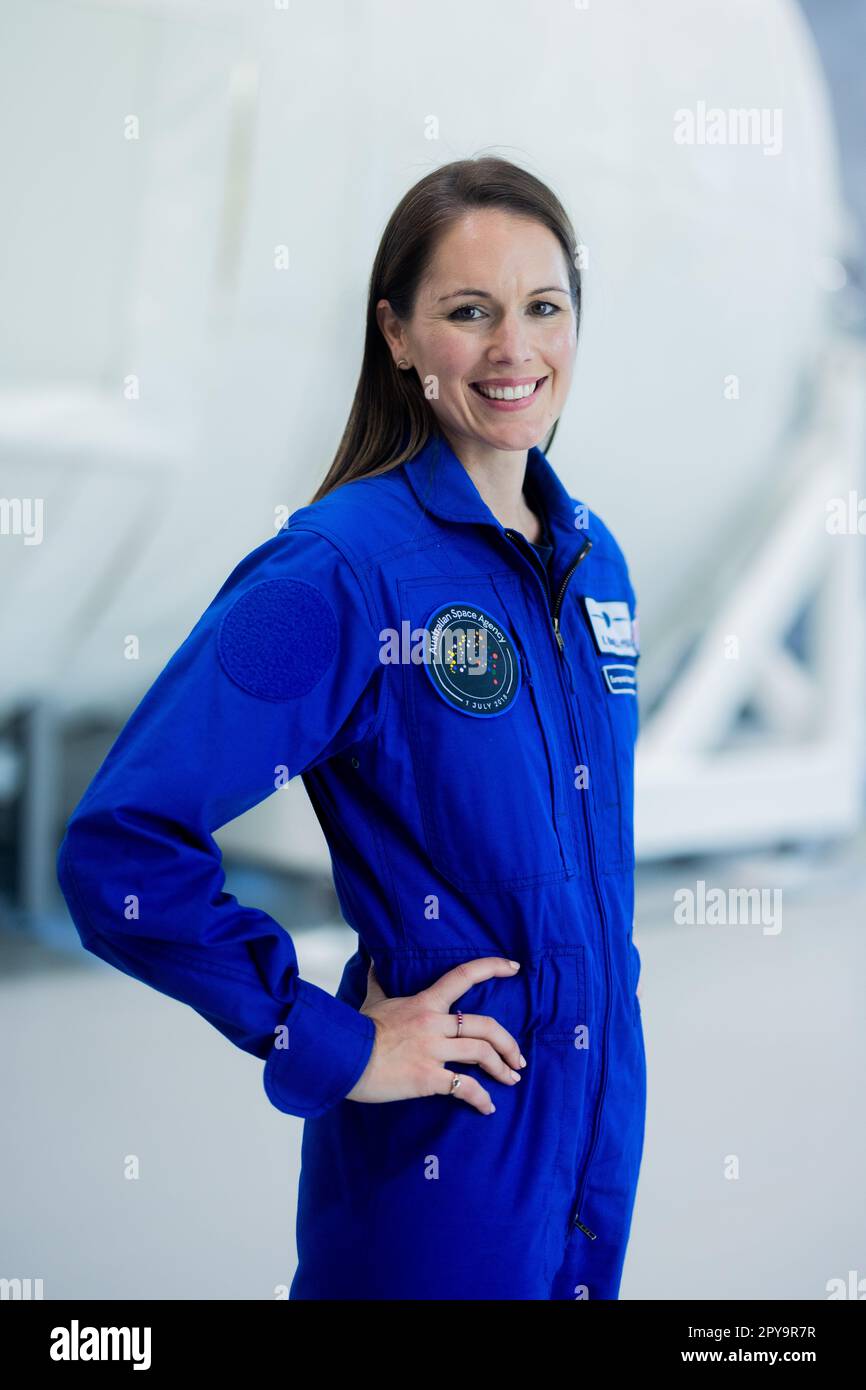 Cologne, Germany. 03rd May, 2023. Katherine Bennell-Pegg from Australia, aspiring astronaut ...