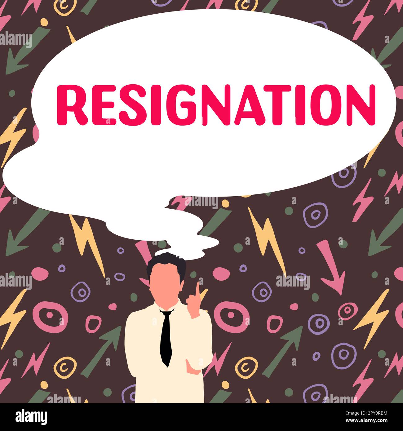 Inspiration showing sign Resignation. Business concept act of giving up ...