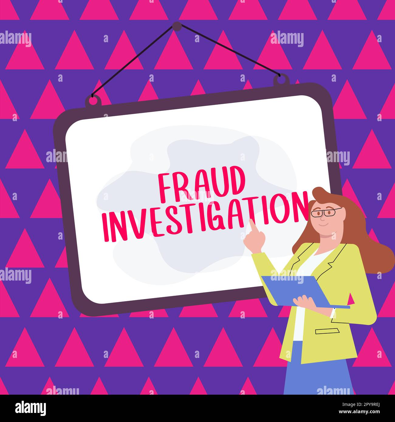 Inspiration showing sign Fraud Investigation. Word for process of ...