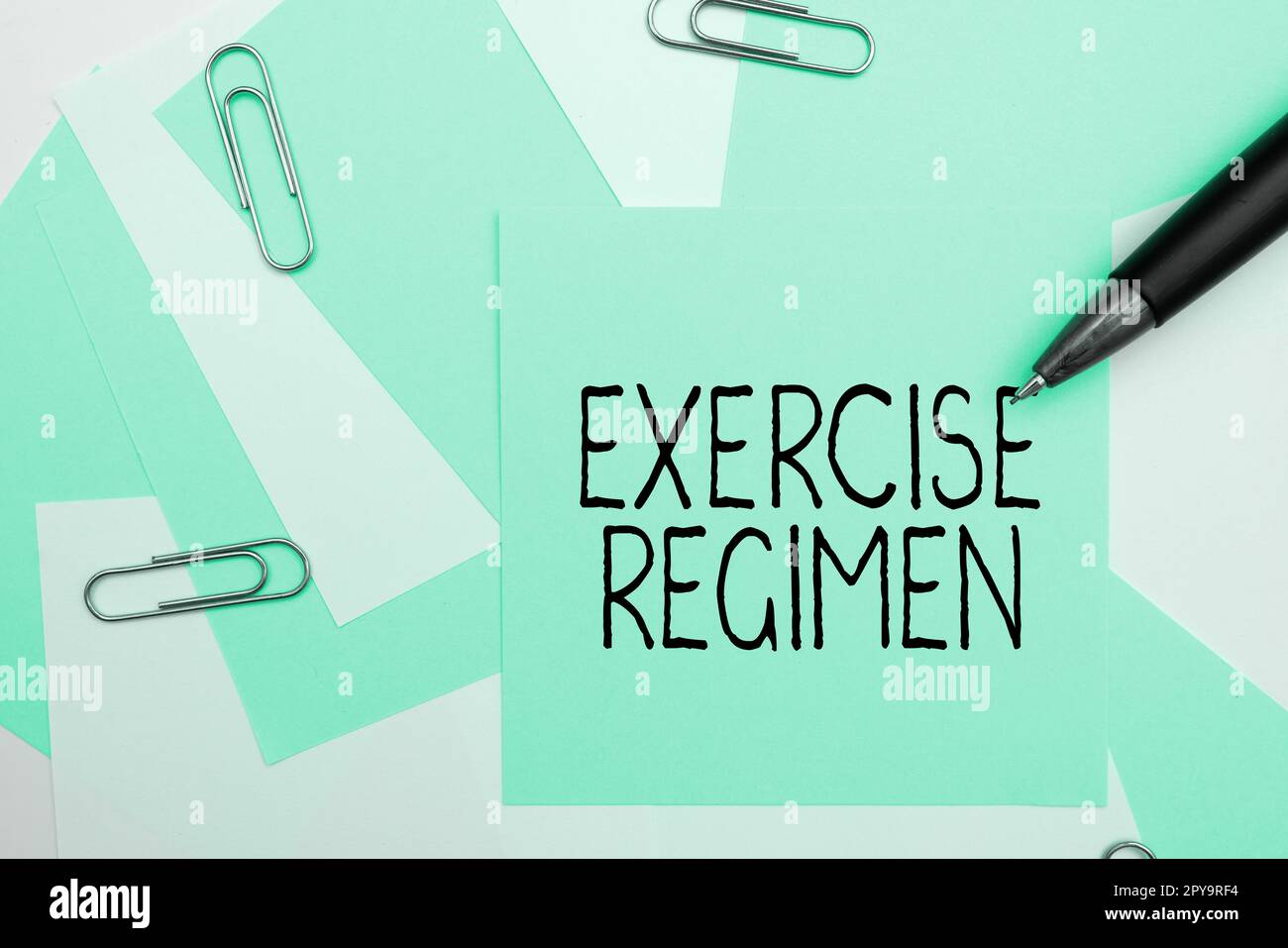 Conceptual display Exercise Regimen. Word for move body energetically ...