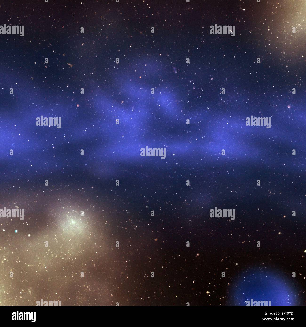 Outer space, Universe. Celestial asteroids, satellites, planets and ...