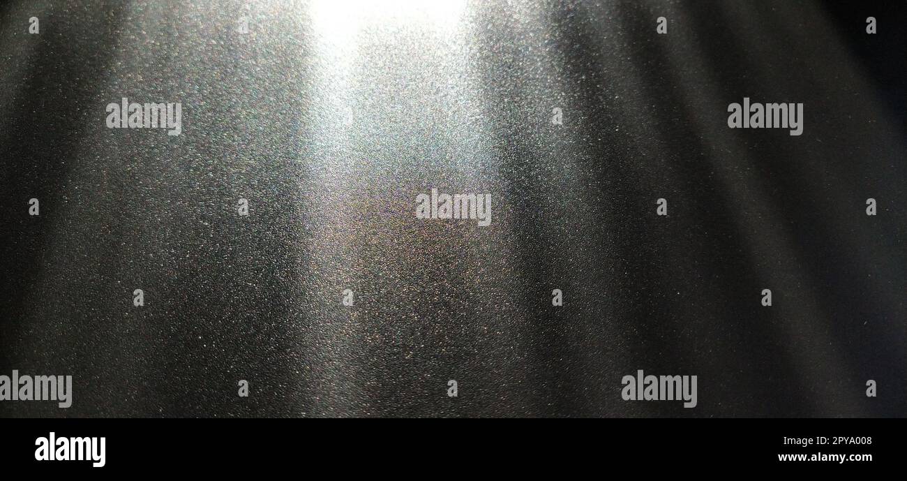 Light beam on black background with sparkles, radiance and sparkles ...