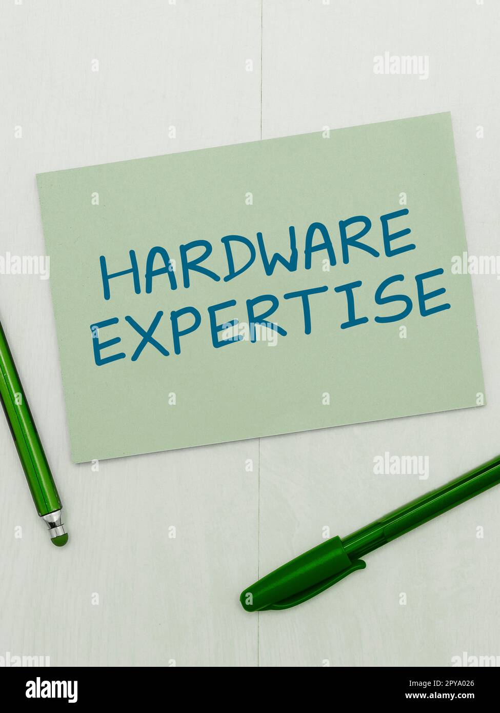 Handwriting text Hardware Expertise. Business idea machines and other ...