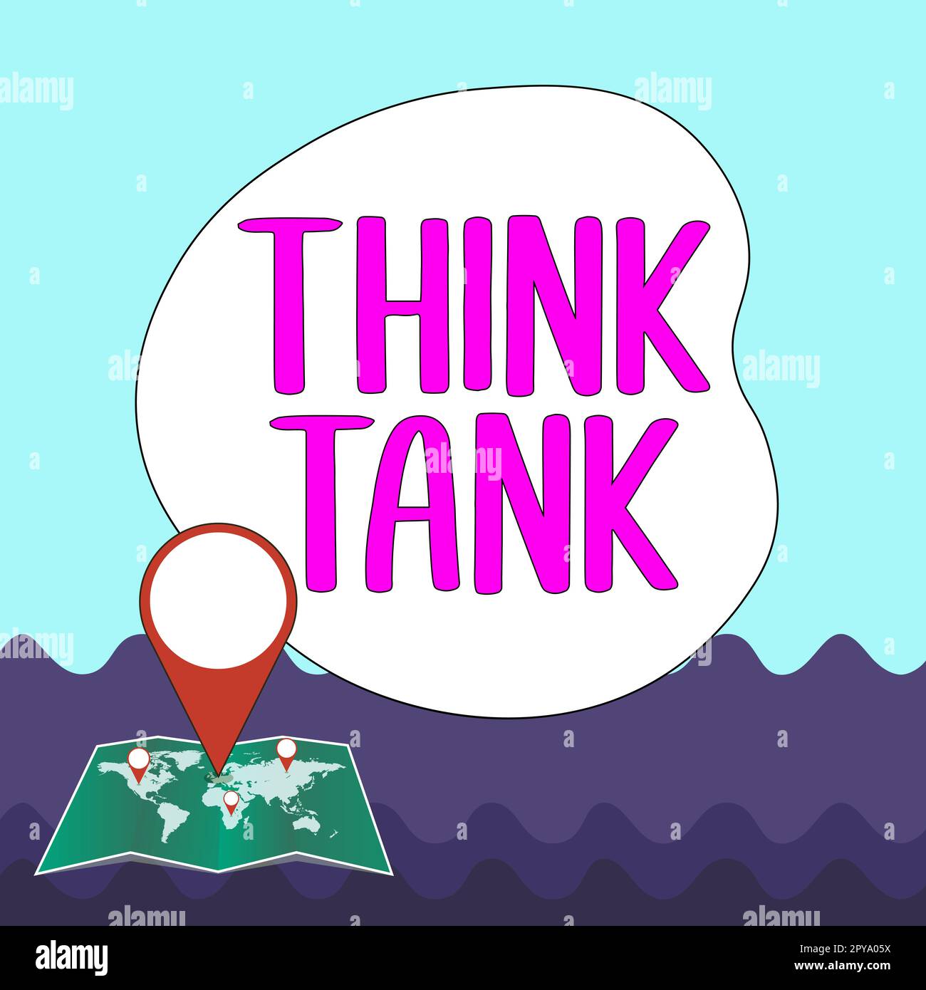Inspiration showing sign Think Tank. Word for Thinking of Innovative ...