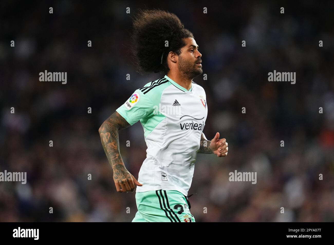 Barcelona, Spain. 02nd May, 2023. Aridane Hernandez of CA Osasuna ...